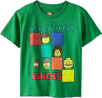 Amazon.com: Lego Boys' We Blog About Bricks: Fashion T Shirts: Clothing