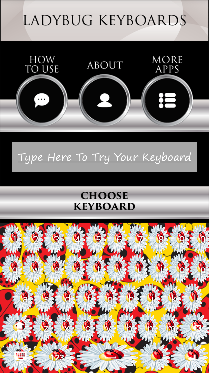 Ladybug Keyboards:Amazon.com:Appstore for Android