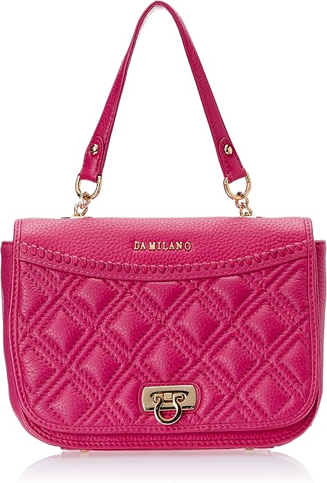 Buy Da Milano Handbag (Fuschia) (LB-2079-FUS) at Amazon.in