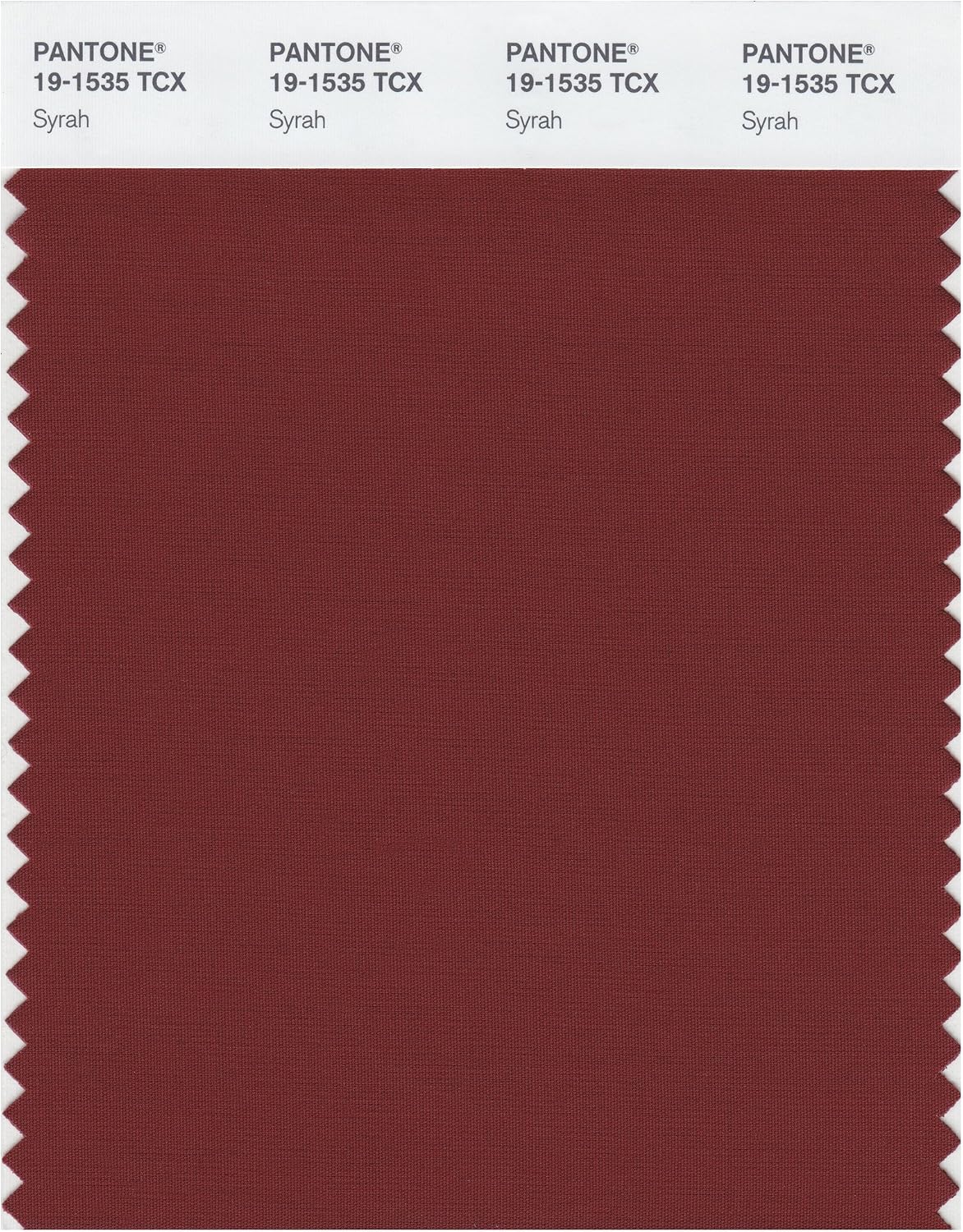 Pantone 19-1535 TCX Smart Color Swatch Card, Syrah - House Paint ...