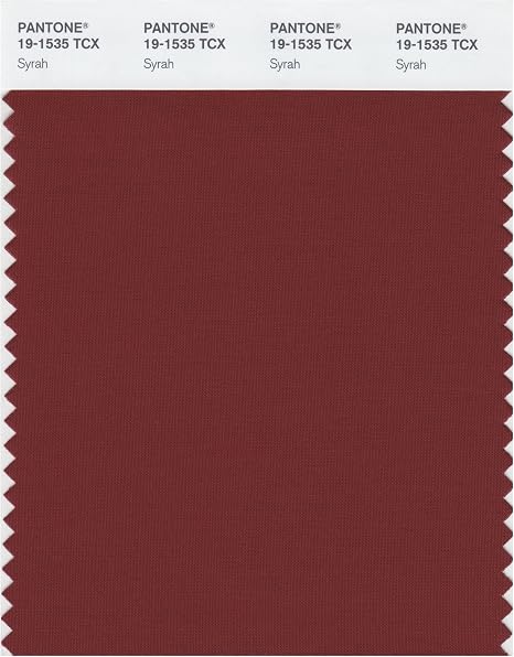 Pantone 19-1535 TCX Smart Color Swatch Card, Syrah - House Paint ...