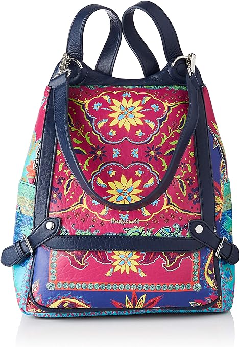 Desigual Women's PU Backpack Big, Blue, Medium: Amazon.co.uk: Shoes & Bags