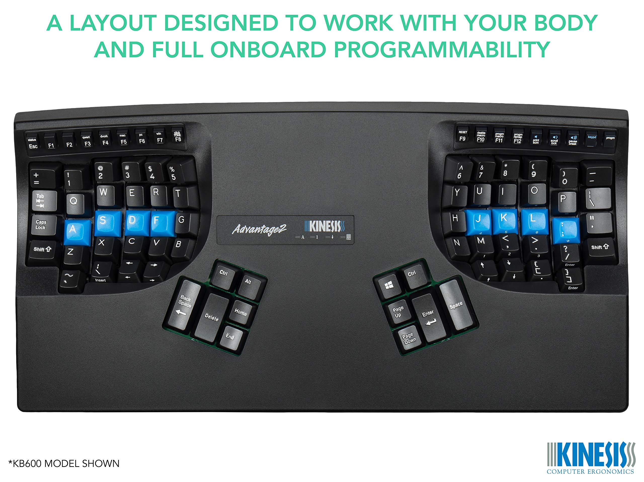 Mua Kinesis Advantage 2 Ergonomic Keyboard (KB600) trên Amazon Nhật chính hãng 2024 | Fado