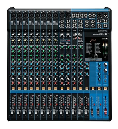 Yamaha MG16XU 16-Input 6-Bus Mixer with Effects in Kuwait | Whizz Mixers