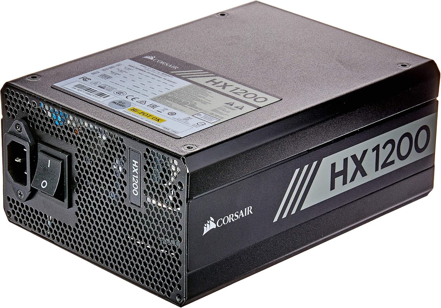 Fonte ATX 1200W, Corsair, HX1200 80PLUS PLATINUM - CP-9020140-WW ...