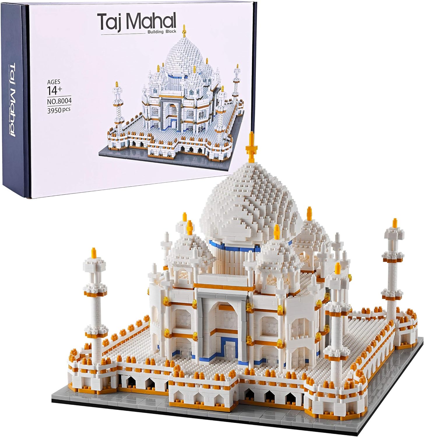 Amazon.com: Lukhang Gift Architecture: Taj Mahal Model Building Set ...