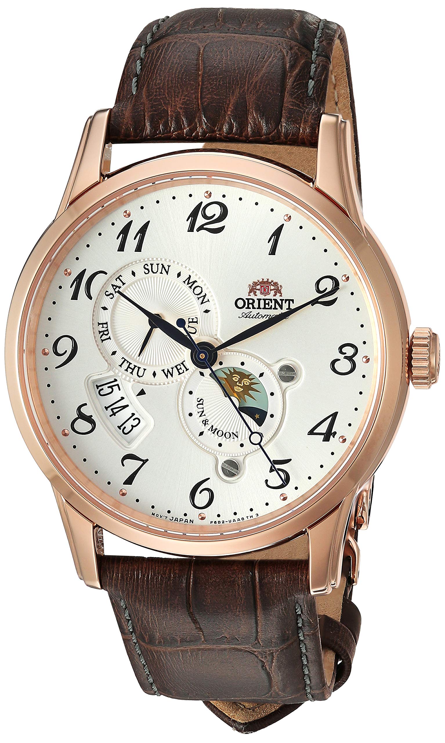 Mua Orient Men's "Sun and Moon Version 4" Japanese Automatic Stainless ...