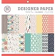 Amazon.com: ColorBok 73480A Designer Paper Pad Wild & Free, 12" x 12"