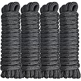 Amazon.com: 4 Pack 1/2" x 25’ Boat Dock Lines for Boat & Pontoon ...
