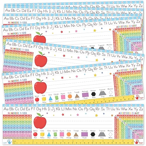 30 Colorfull Desk Name Tags for Classroom (14x4) - Traditional ...