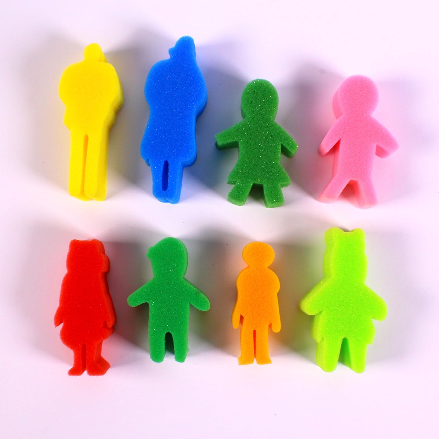 Foam People Shapes Pack of 8 by BCreative Â®: Amazon.co.uk: Toys & Games
