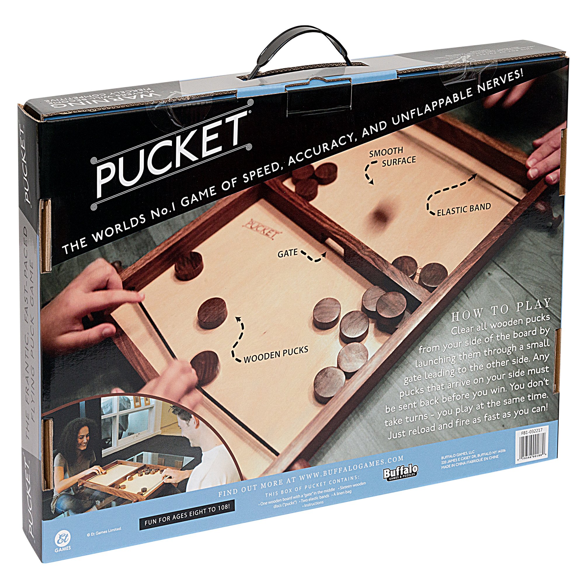Pucket- The Frantic, Fast-Paced, Flying Puck Game | eBay