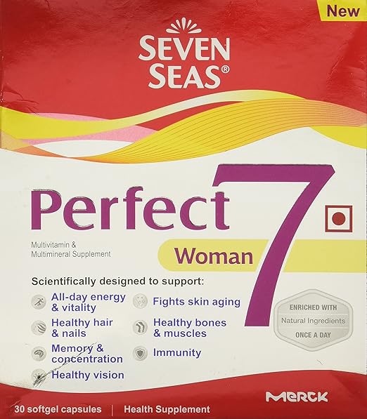 Seven Seas Perfect7 Woman Multivitamin And Multimineral Supplement - 30 ...