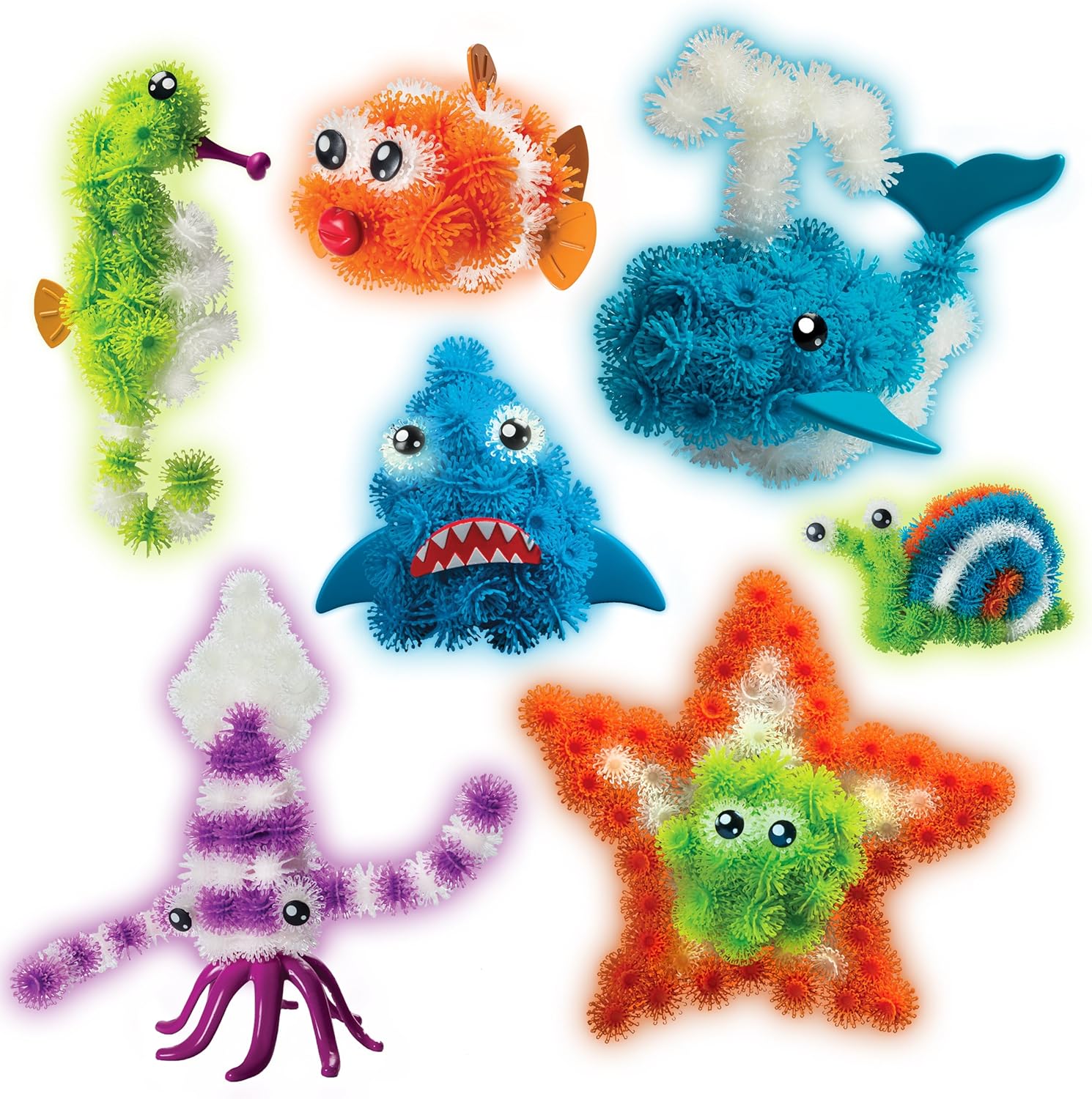 Bunchems Glow in The Dark – Under The Sea Pack – BigaMart
