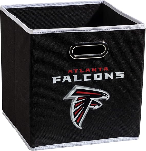 Franklin Sports Atlanta Falcons Collapsible Storage Bin - NFL Folding ...