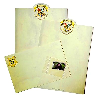 Buy Hogwarts Parchment Letter Writing Kit: 2 Sheets, 1 Envelope, 1 US ...