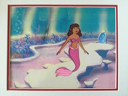Animation Cel Little Mermaid Gabriella Full Figure Production Cell ...