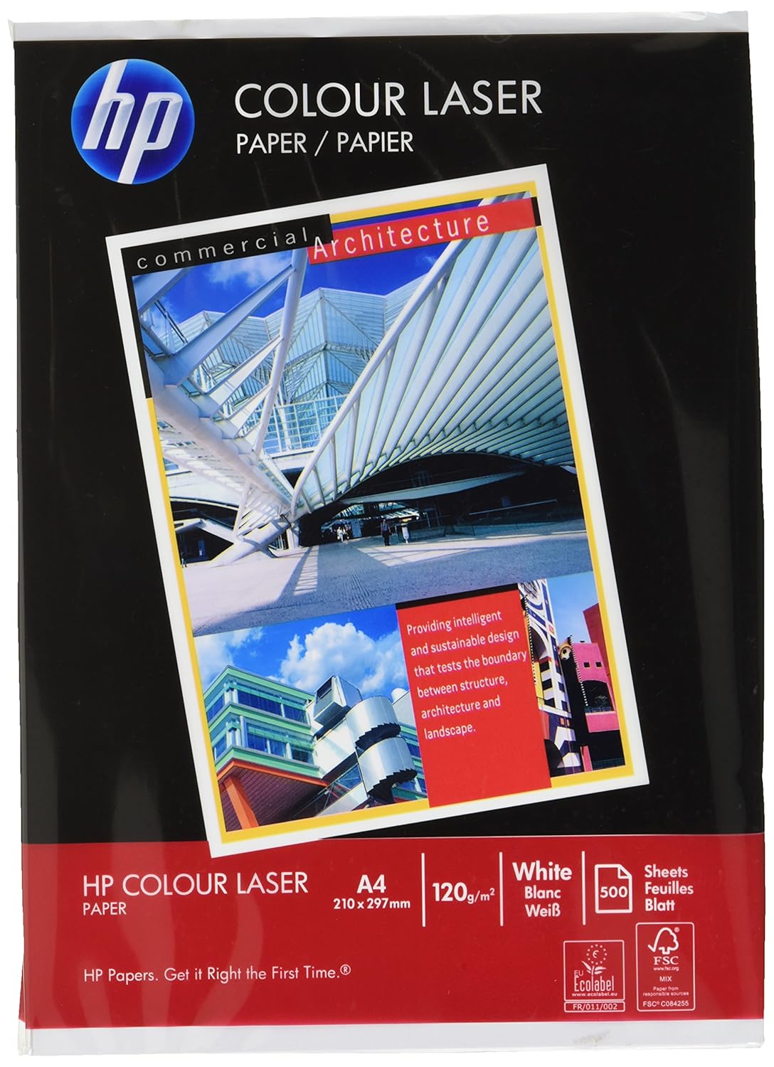 HP Papers CHP342 120GSM A4 Color Laser Paper, 500 sheets: Amazon.co.uk ...