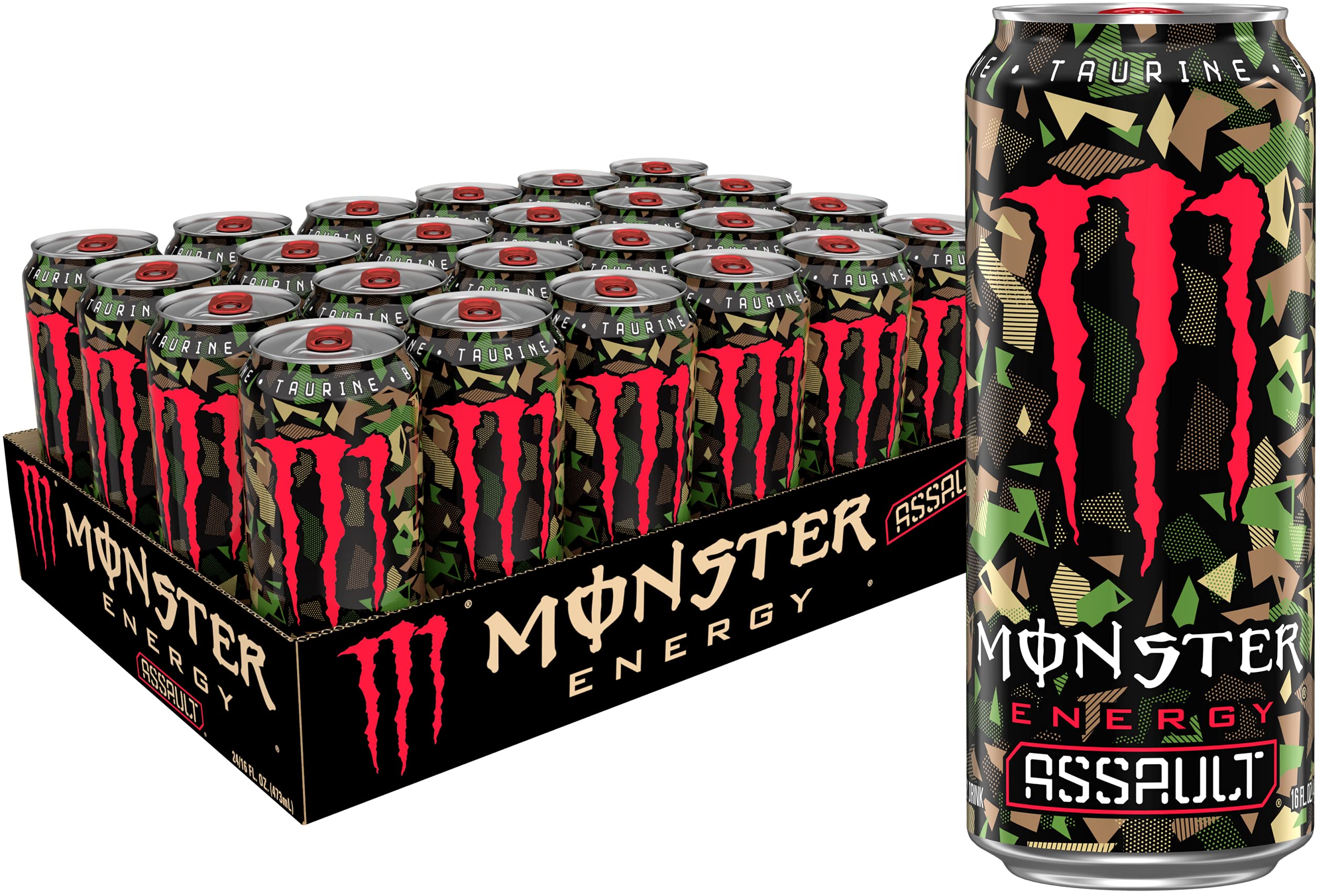 Mua Monster Energy Assault, Energy Drink, 16 Fl Oz (Pack of 24) trên ...