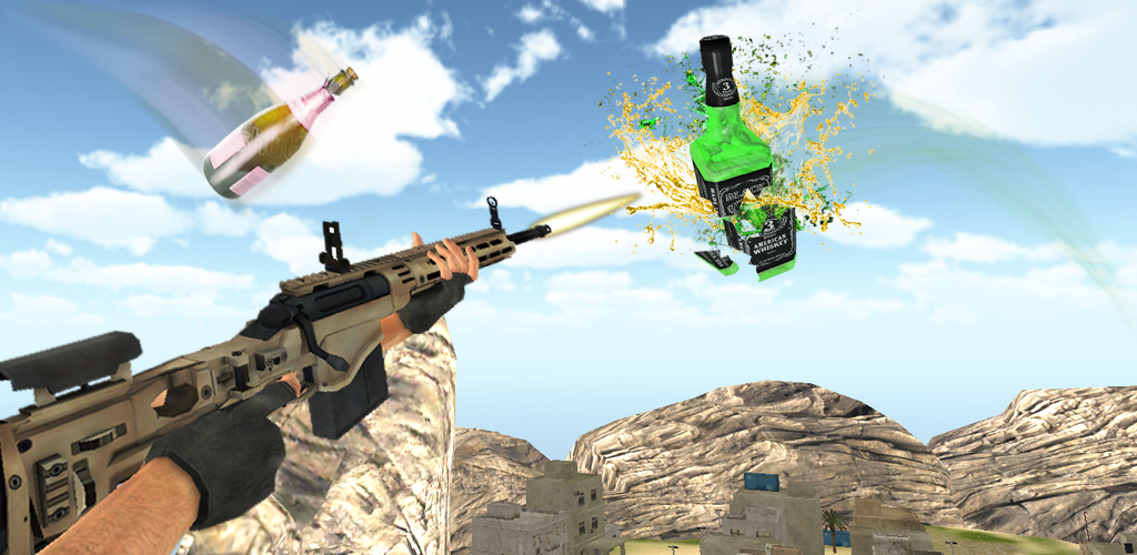 Real Bottle Shooter Smash Hit: Crazy Bottle Shooting Games free for ...