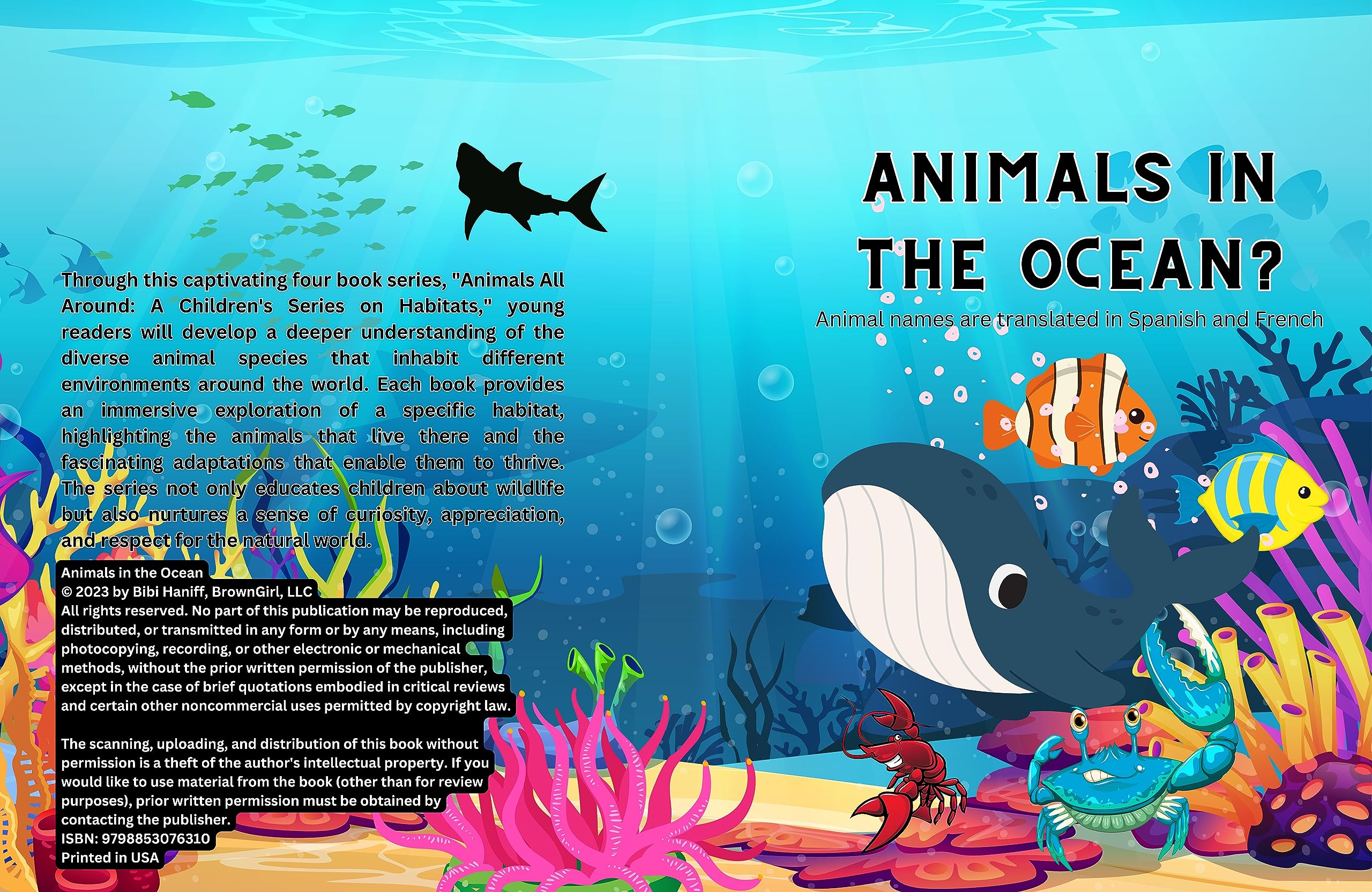Mua Animals in the Ocean: Early Learning in English, Spanish, and ...