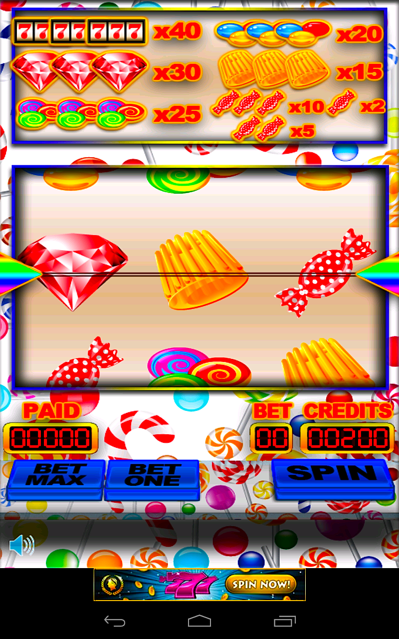 Amazon.com: Candy Slots Pop Sweetest Triple Free HD Slot Machine Free ...