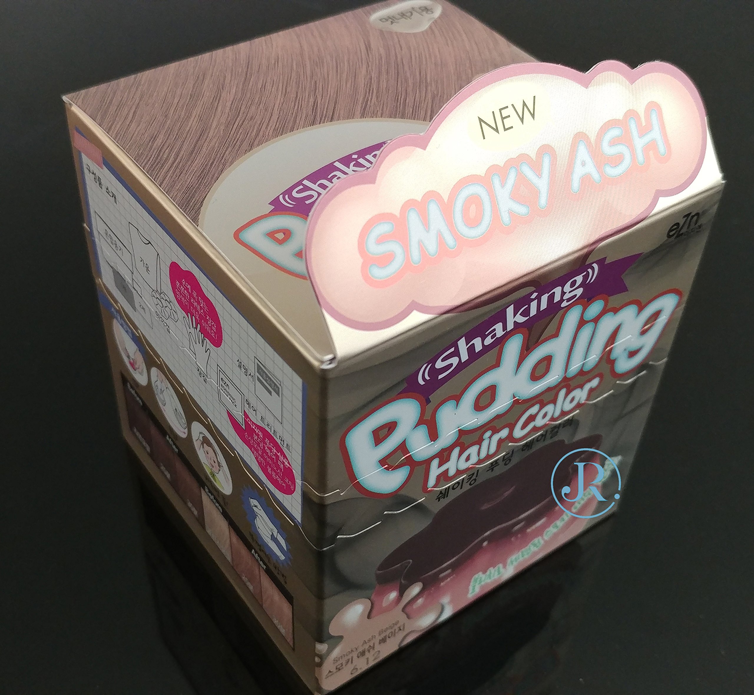 Amazon.com: EZN Shaking Pudding Hair Color Korean Beauty - Smoky Ash ...