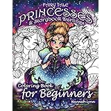 Fairy Tale Princesses & Storybook Darlings Coloring Book | Amazon.com.br