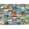 Amazon.com: BenBen 1000 Piece Puzzle for Adults, Iconic America, Jigsaw ...