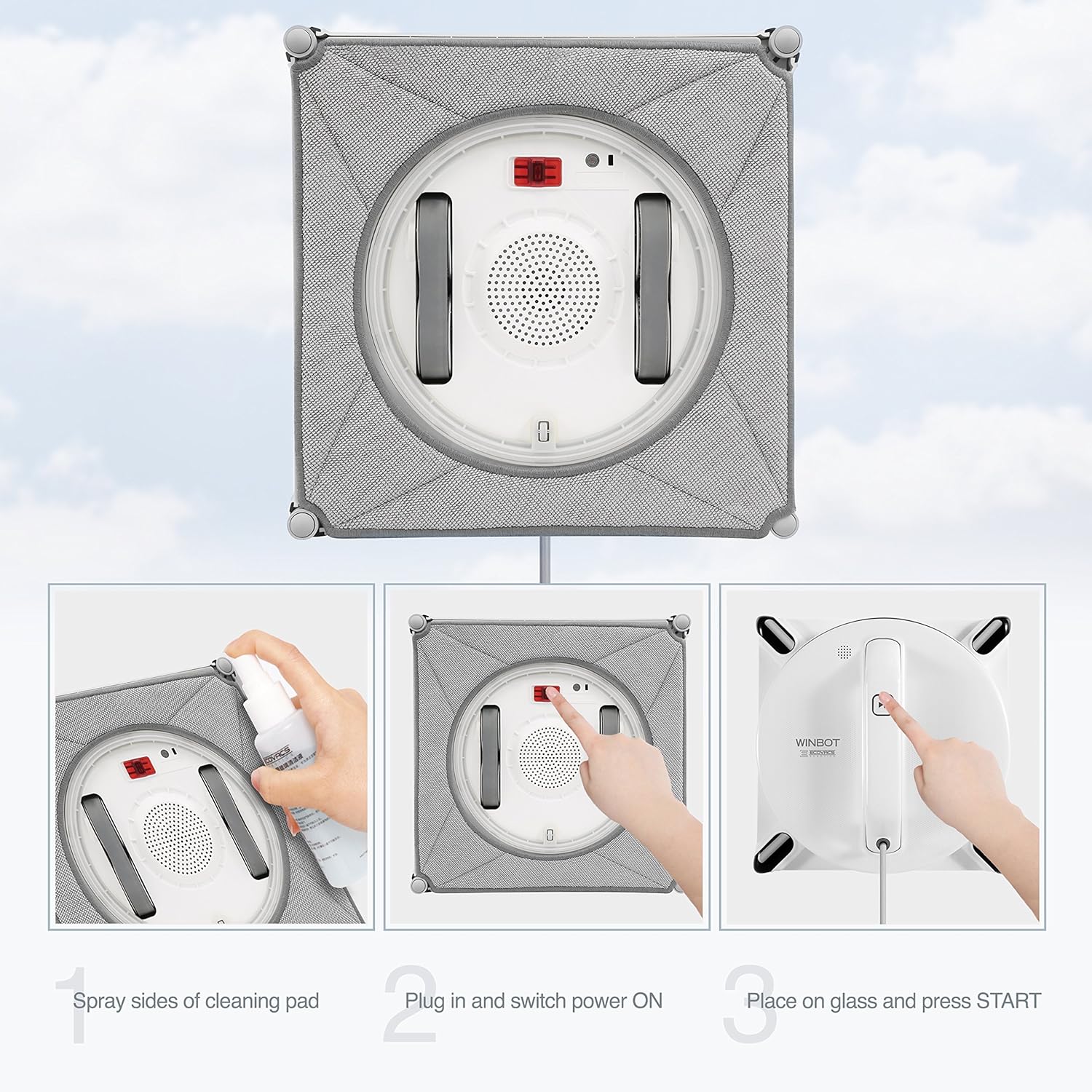 ECOVACS WINBOT W950 Automatic Window Cleaning Robot - US Global