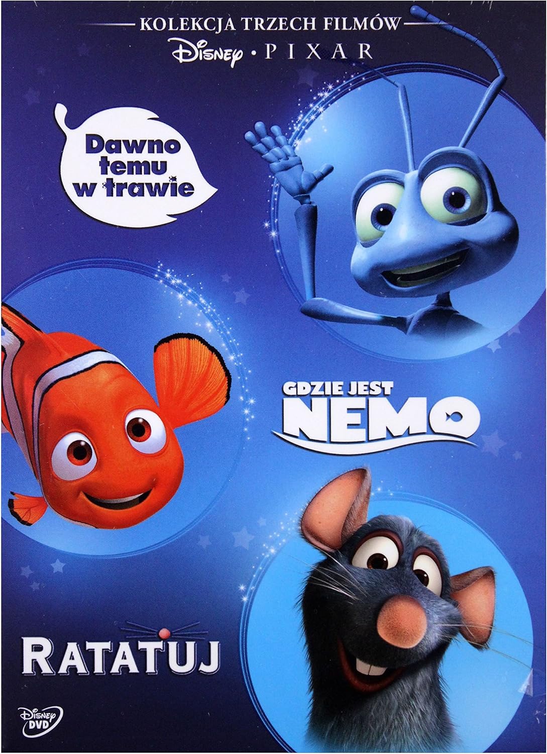 Gdzie Jest Nemo / Ratatuj / Dawno Temu W Trawie BOX 3DVD English ...