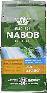 Nabob 1896 Tradition Ground Decaffeinated Coffee, 300g (Pack of 6 ...