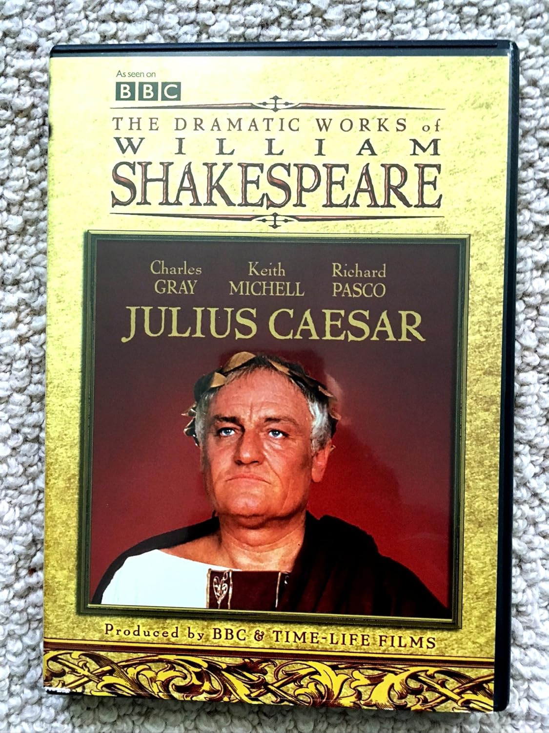 Julius Caesar BBC 1979 : The Dramatic Works of William Shakespeare Tragedies: Amazon.ca: Charles ...
