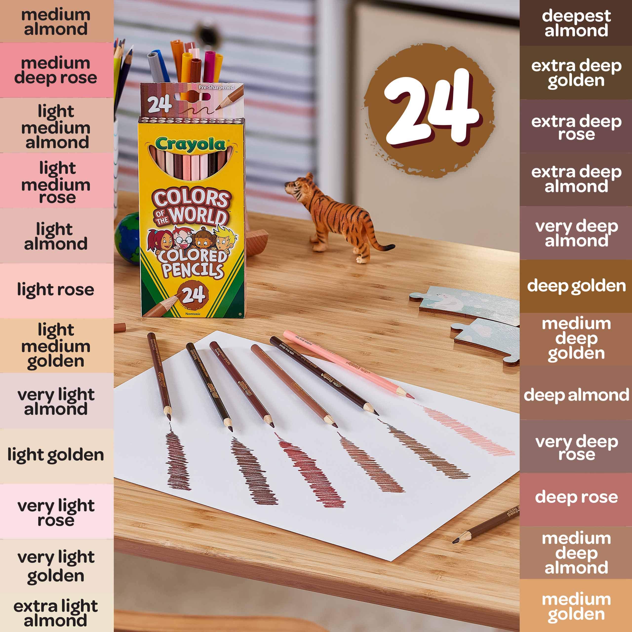 Mua Crayola Colors of the World Bulk Colored Pencil Set - 6 Packs (24ct ...