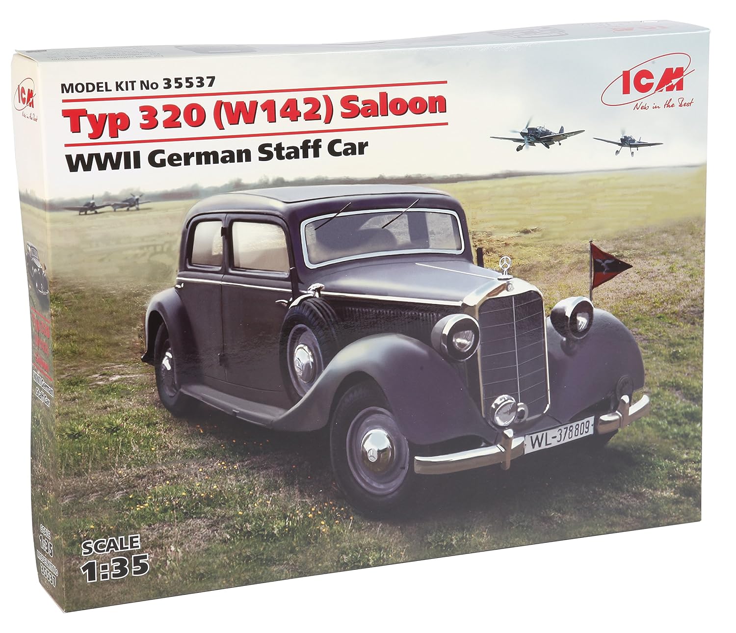ICM 35537 - 1/35 Mercedes 320 Plastic Model Kit: Amazon.co.uk: Toys & Games