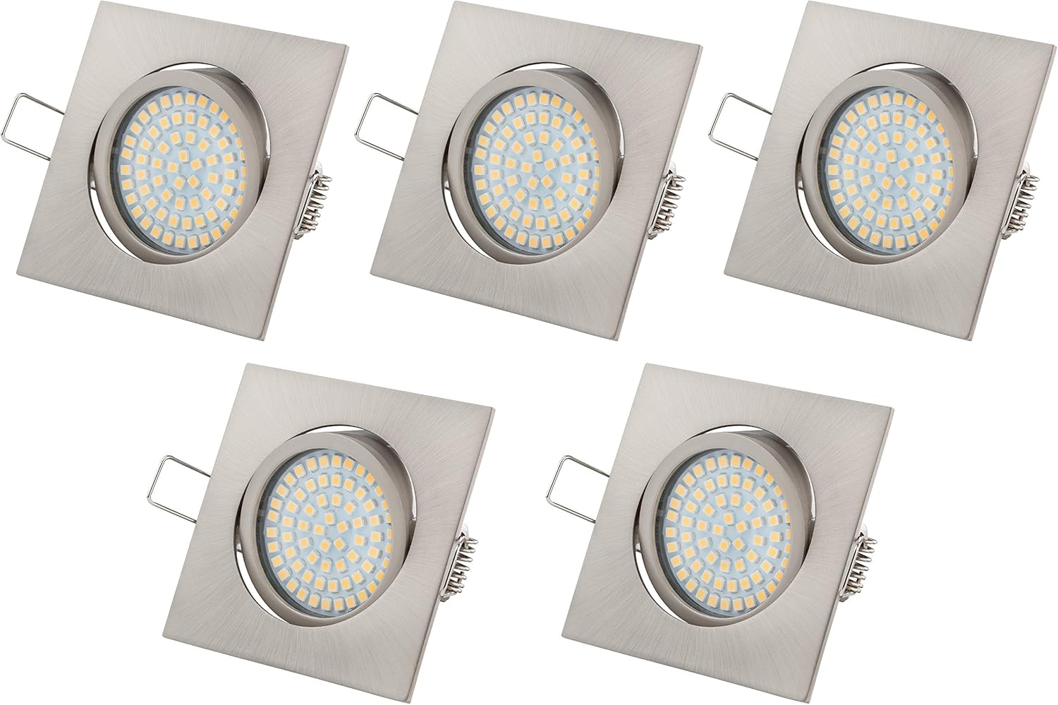 Ultra Flach LED Einbaustrahler Tolles Design Warmweiß 3.5W 230V ...