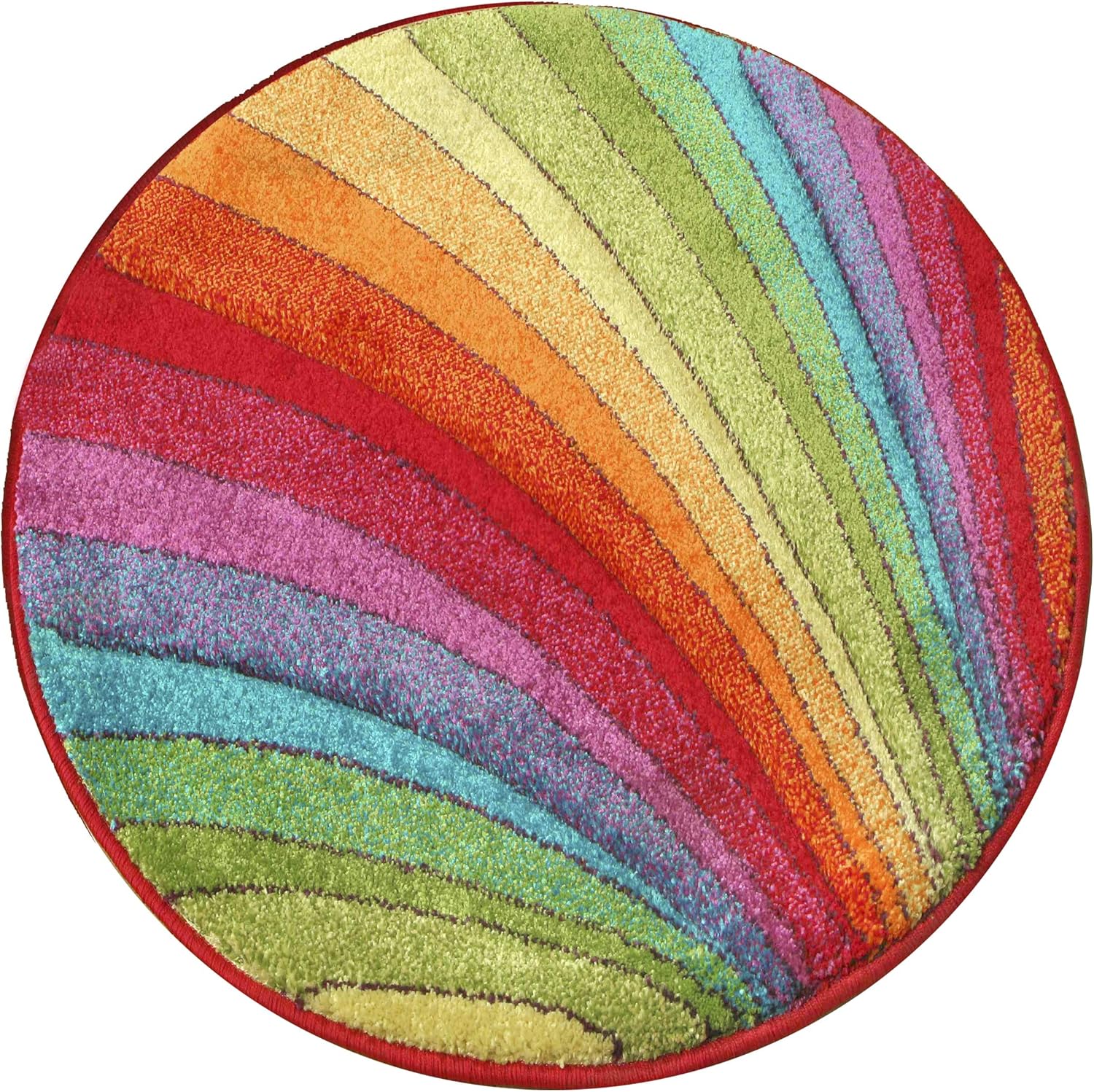 SrS Rugs® Candy Collection, Multicoloured Rainbow Rug, Runner for ...