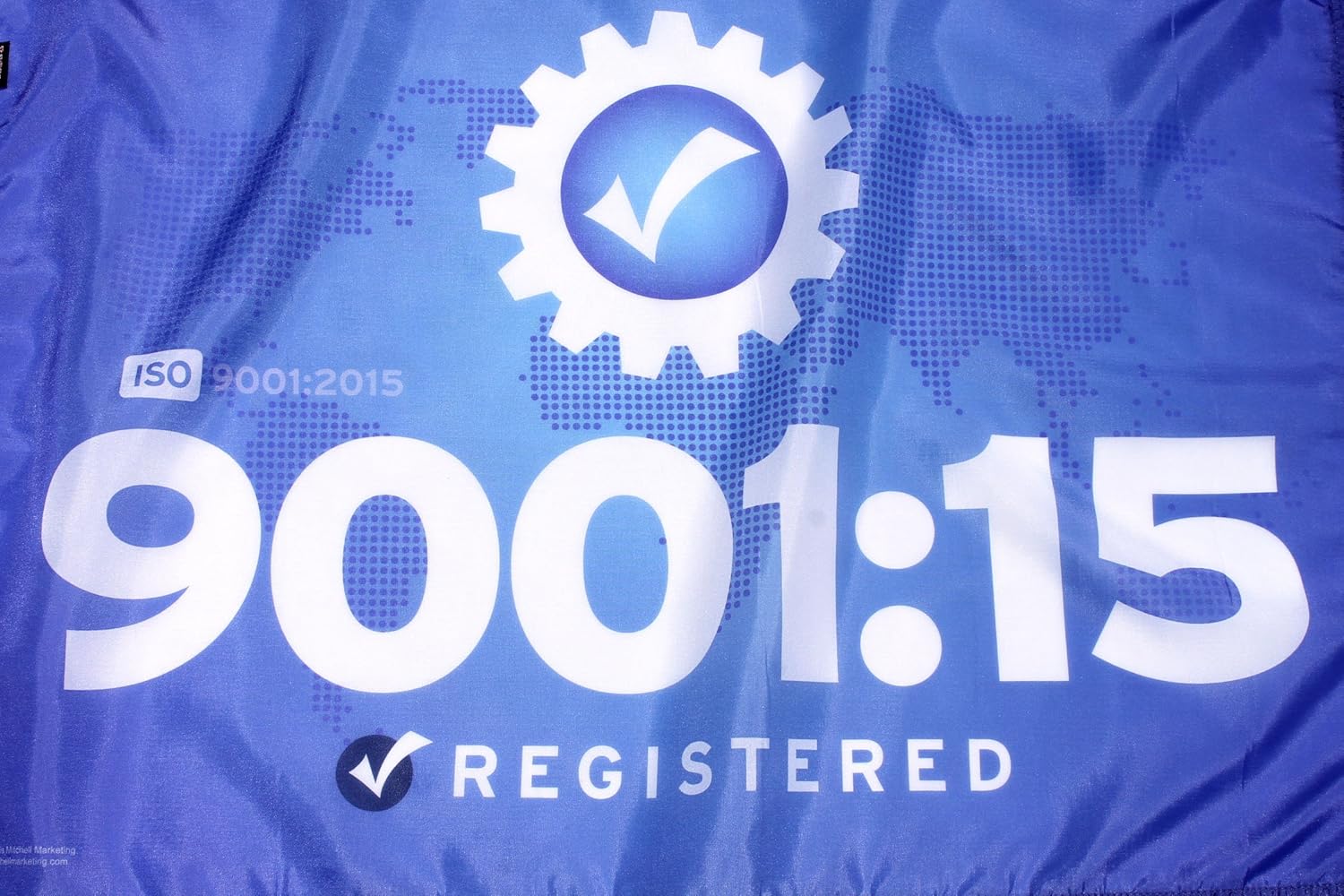 Amazon.com : New! ISO 9001:2015 Flag : Garden & Outdoor