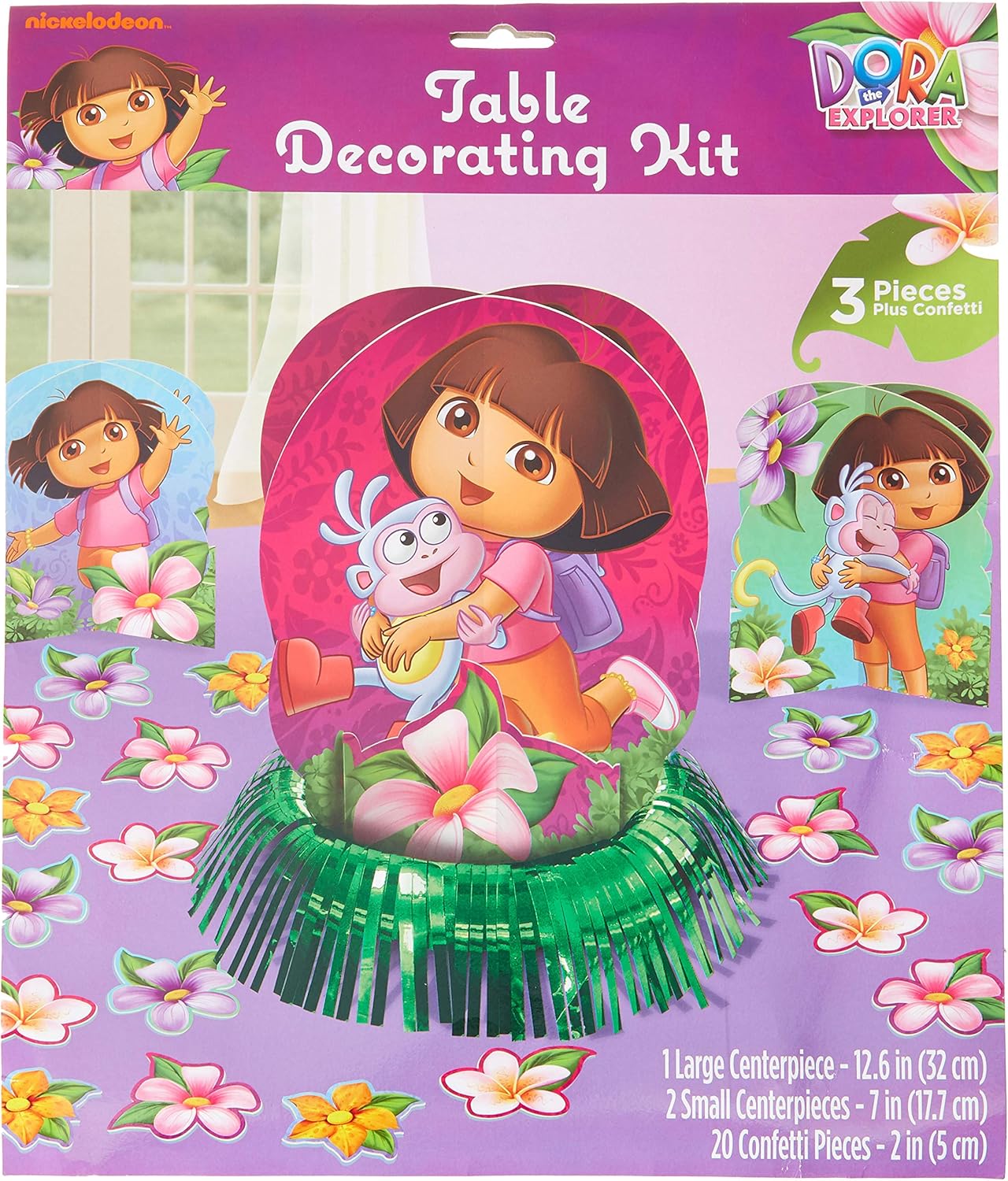 Party Decorations Home & Garden Dora Table Decorating Kit Happy ...