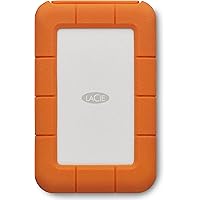Amazon.com: LaCie Rugged USB-C, 5TB, Portable External Hard Drive, Drop ...