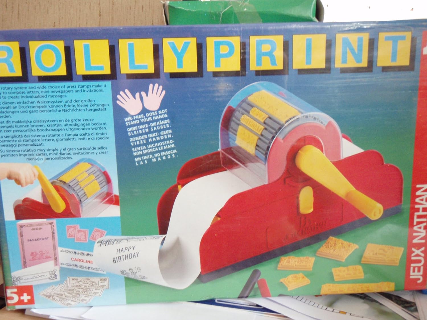 Rollyprint: Druckstempel: Drucken ist Kinderleicht: Amazon.de: Spielzeug