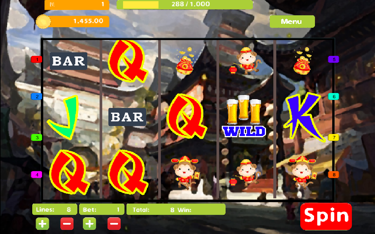 Firecracker China Monkey Firework Fortune Cookies Lucky Jackpot Casino ...