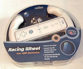 Amazon.com: Racing Wheel for Wii Remote: Video Games