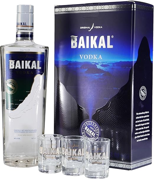 Baikal Vodka Geschenkpackung: Amazon.de: Bier, Wein & Spirituosen