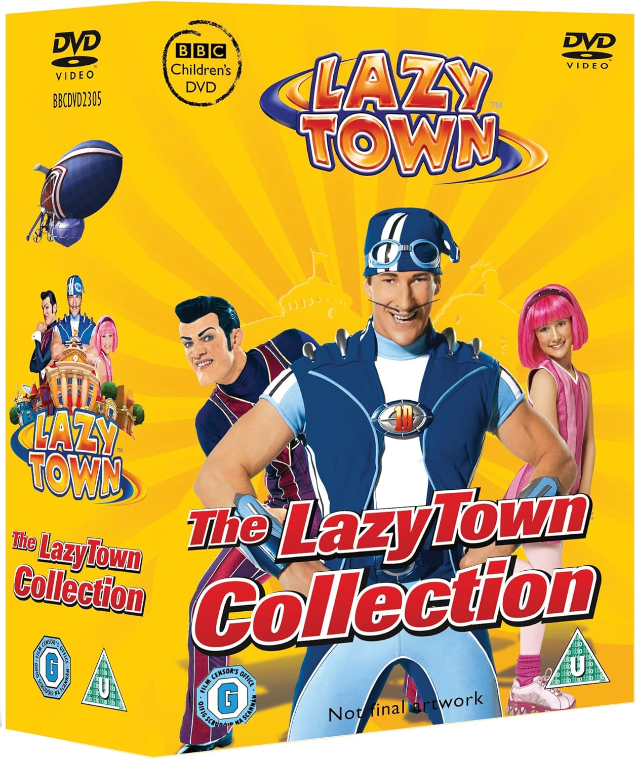 The Lazytown Collection Box Set [DVD]: Amazon.co.uk: DVD & Blu-ray