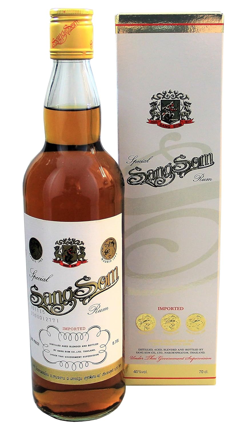 [ 700ml ] SANG SOM Special Rum 40%VOL aus Thailand / Spirituose: Amazon ...
