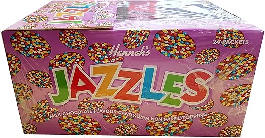 Milk Chocolate Hannah's Jazzles Jazzies - Candy Buttons Sweets 40g ...