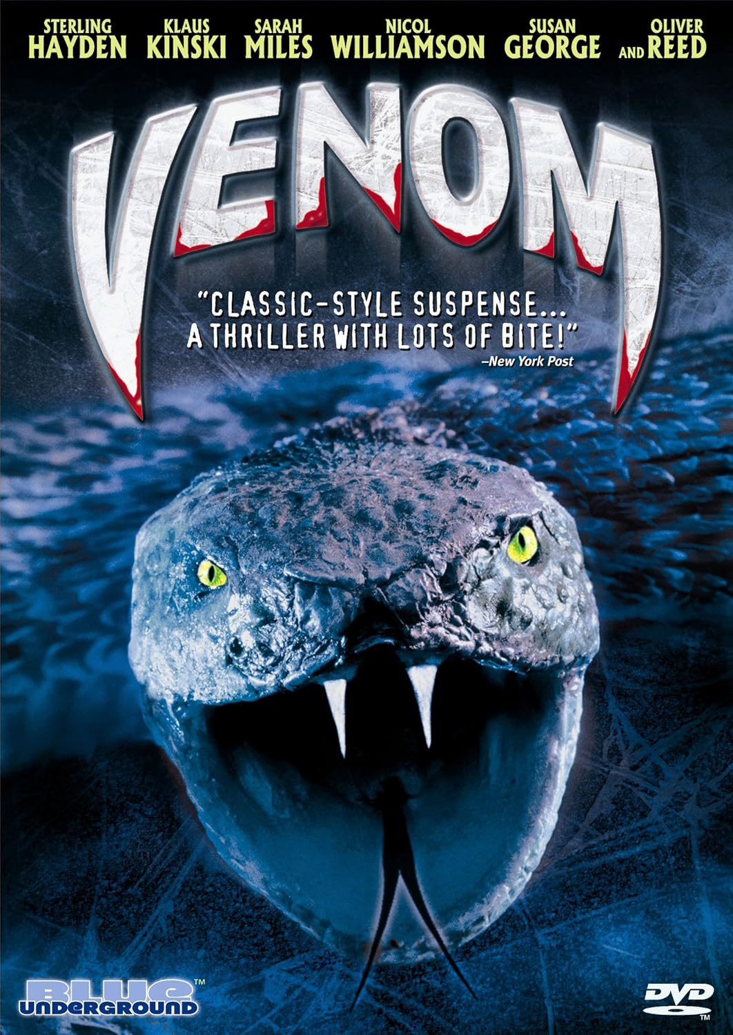 Amazon.com: Venom: Klaus Kinski, Oliver Reed, Nicol Williamson, Sarah ...