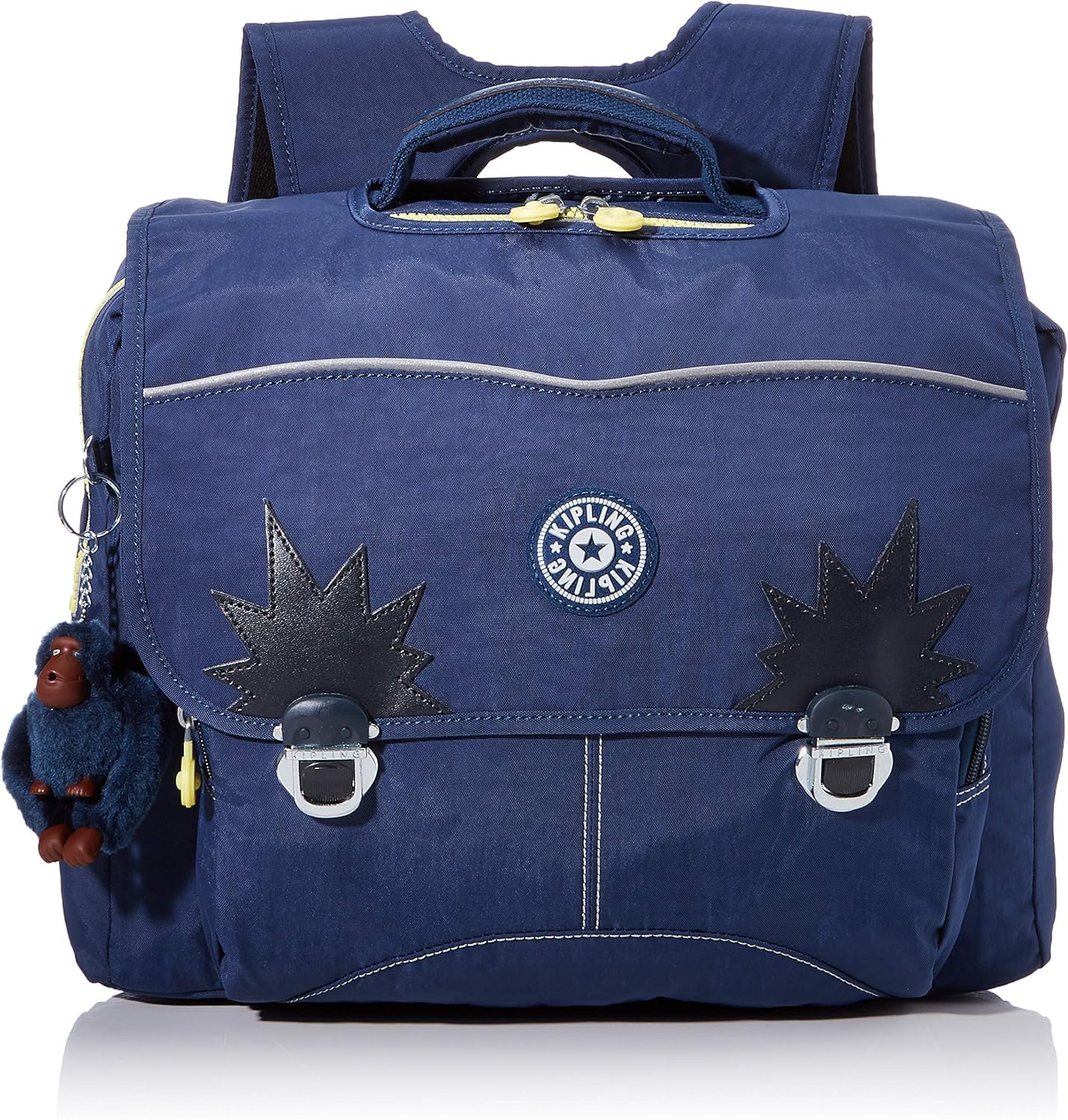 Kipling INIKO Cartable, 40 cm, 18 liters, Bleu (Blue Thunder): Amazon ...