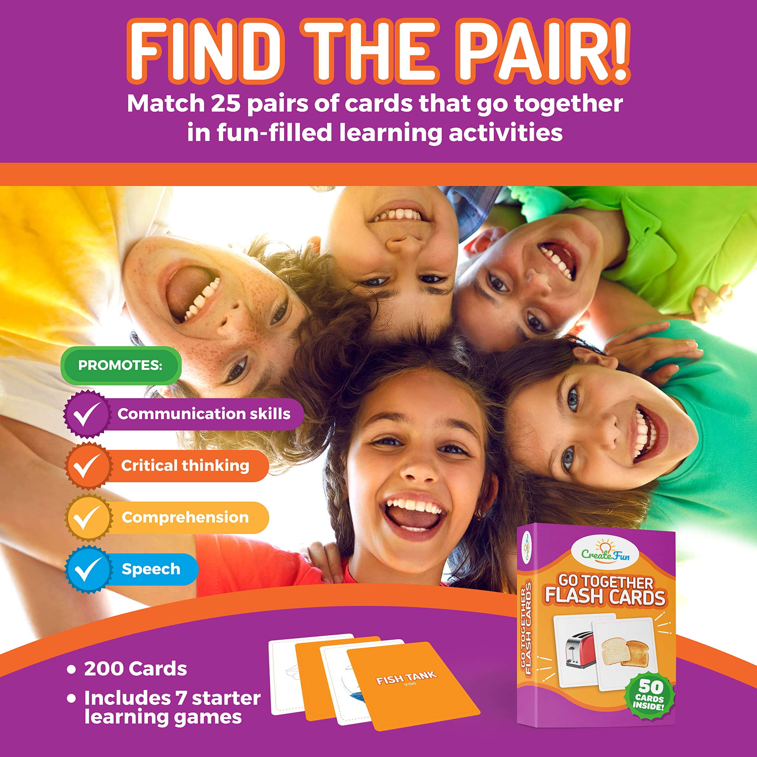 Mua Go Together Flash Cards, 50 Matching Language Development ...